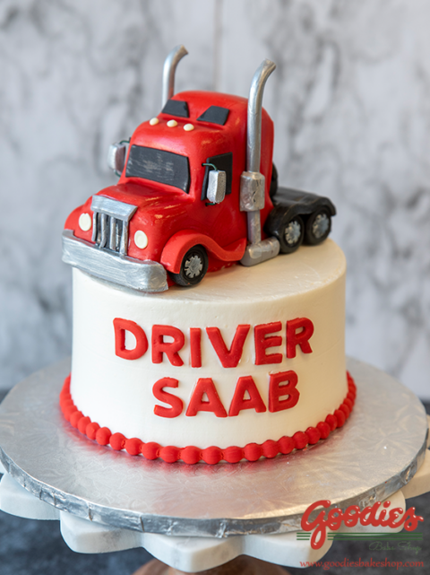 Peterbilt Semi Truck Cake | Goodies Bake Shop