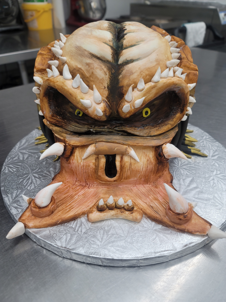 3D Predator Cake | Goodies Bake Shop